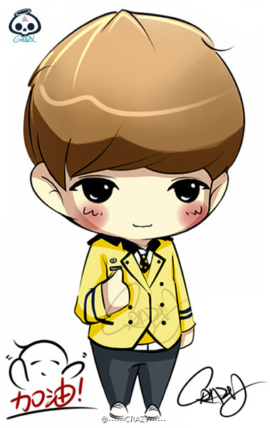 PERMATA'S BLOG: FAN"ART CHIBI SEHUN EXO