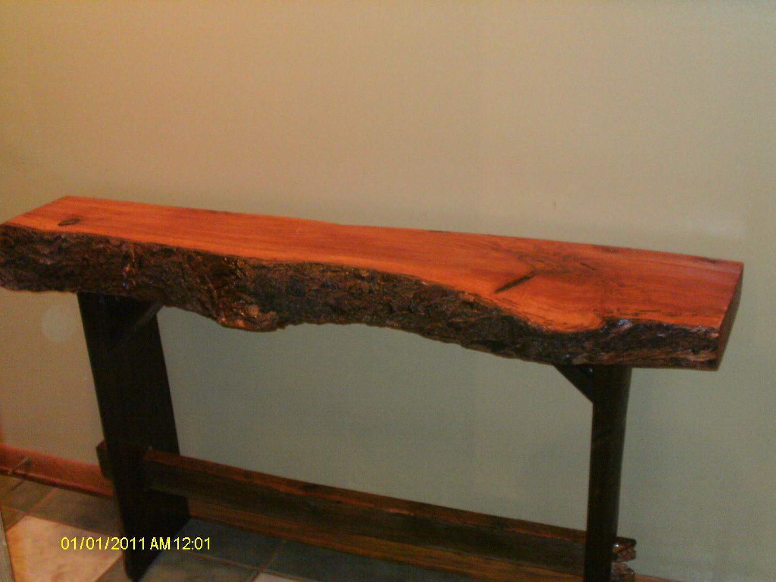 Handmade Rustic & Log Furniture: 4' long x 32" tall x 10" deep Log ...