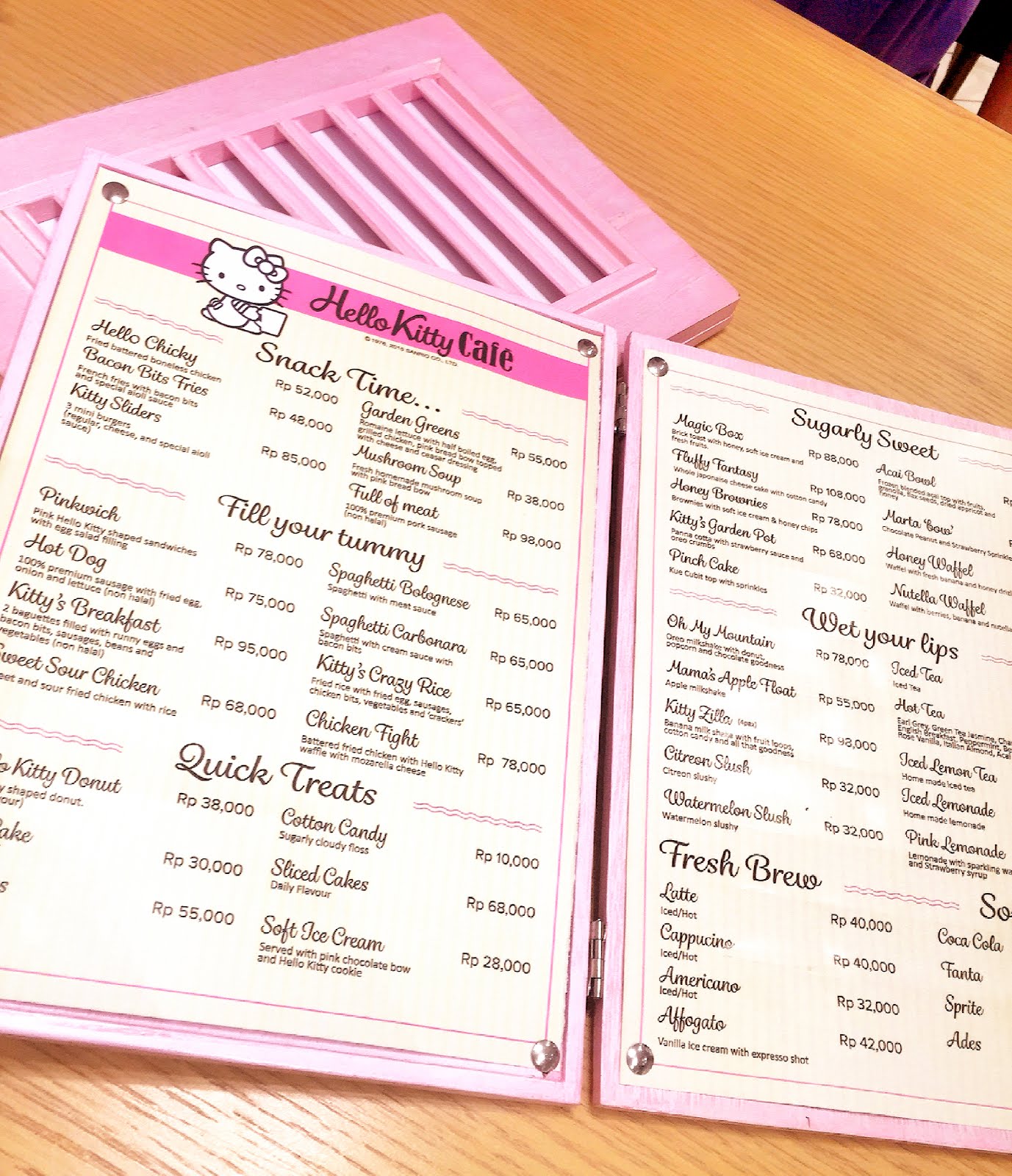 Hello Kitty Cafe Pik - Stefanny'S diaries