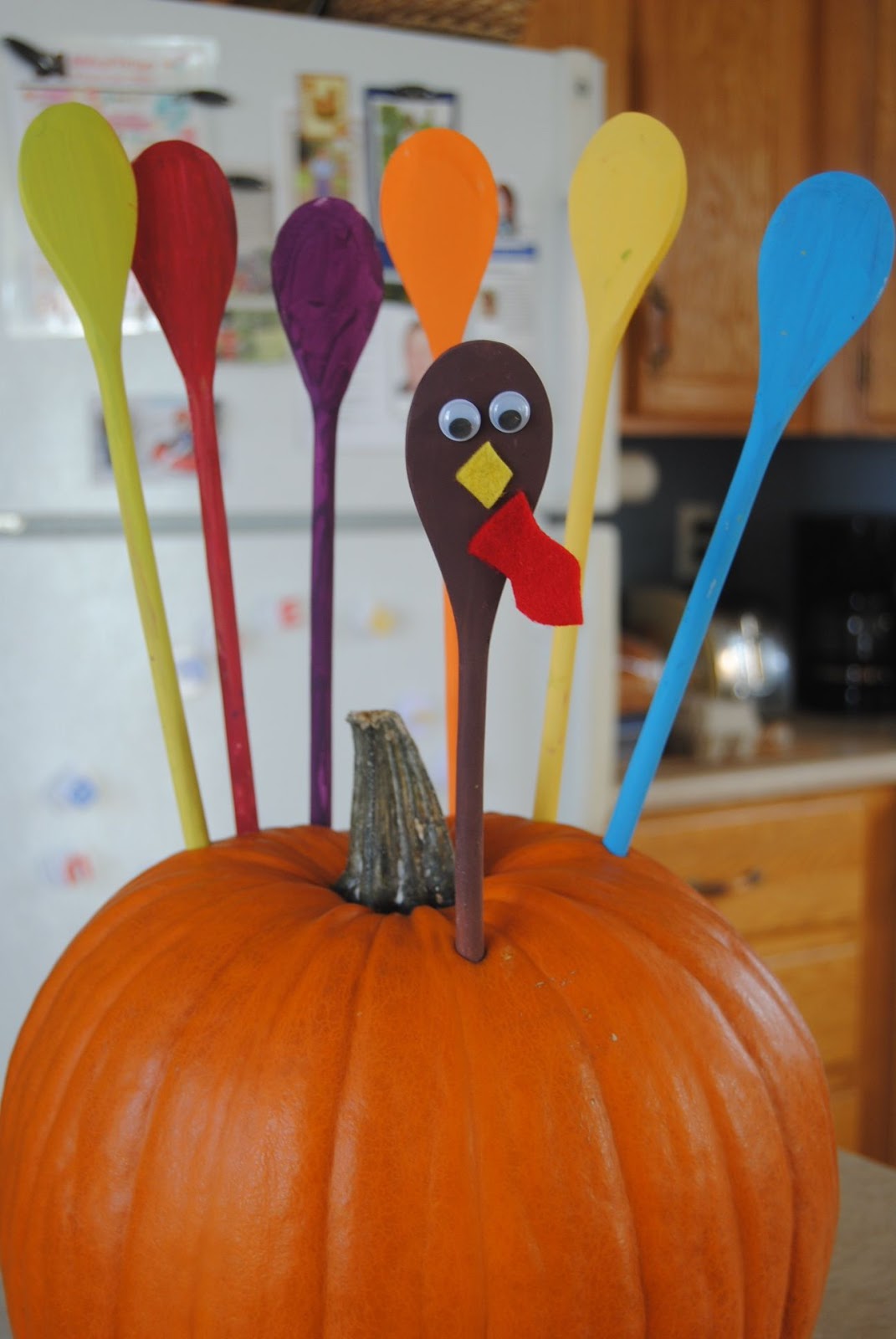 Kate's Kitchen: Turkey pumpkins