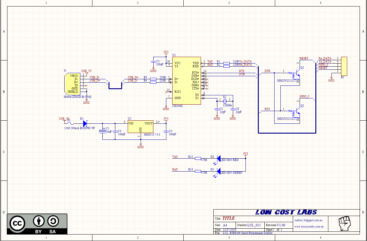 ludzinc: My ESP-8266 Programmer