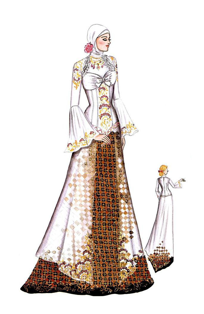 Tila Designer: Tips Memilih Busana Pesta Muslimah