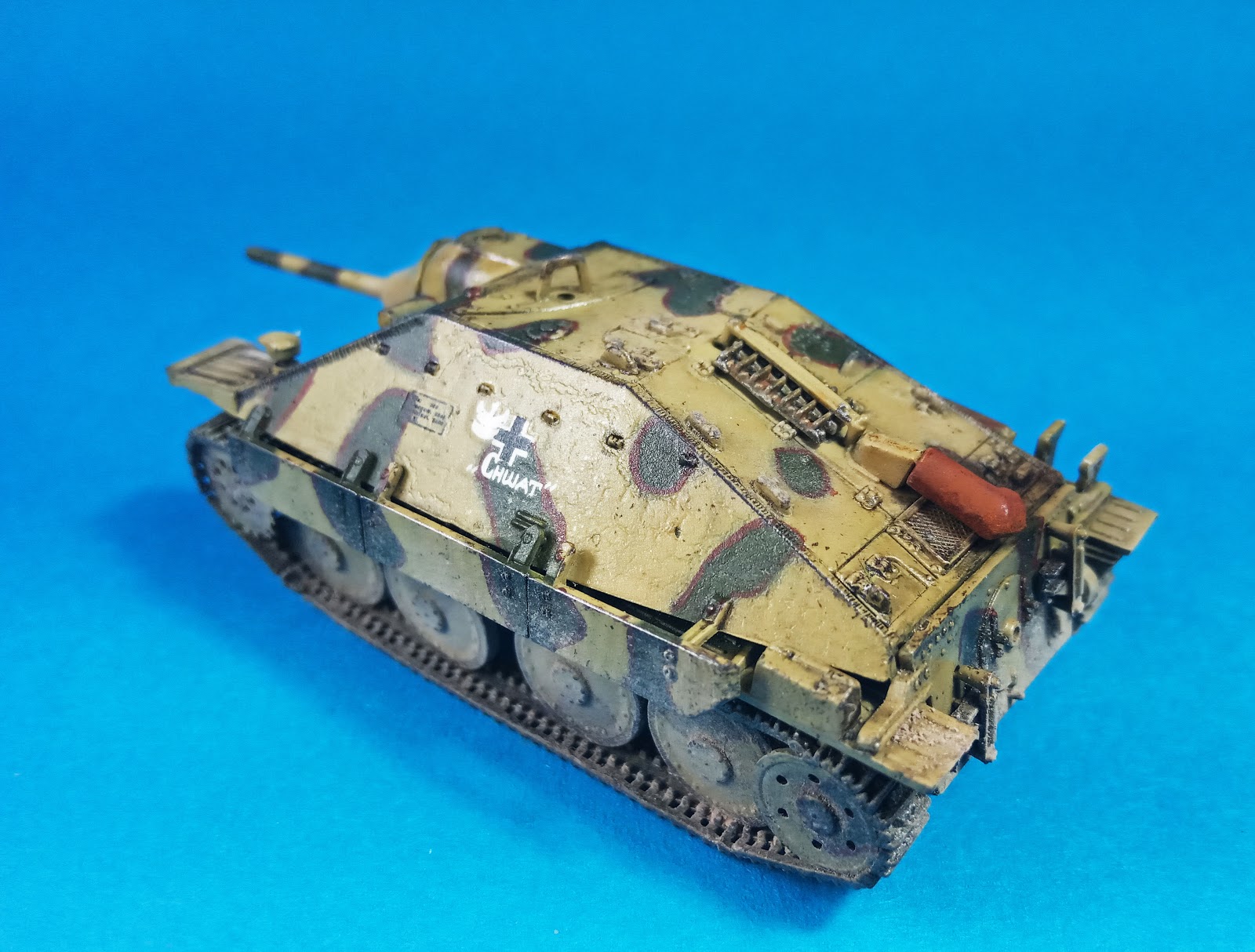 Teraz Polska: "Chwat" czyli Jagdpanzer 38(t) Hetzer 1/72 Italeri/ESCI ...