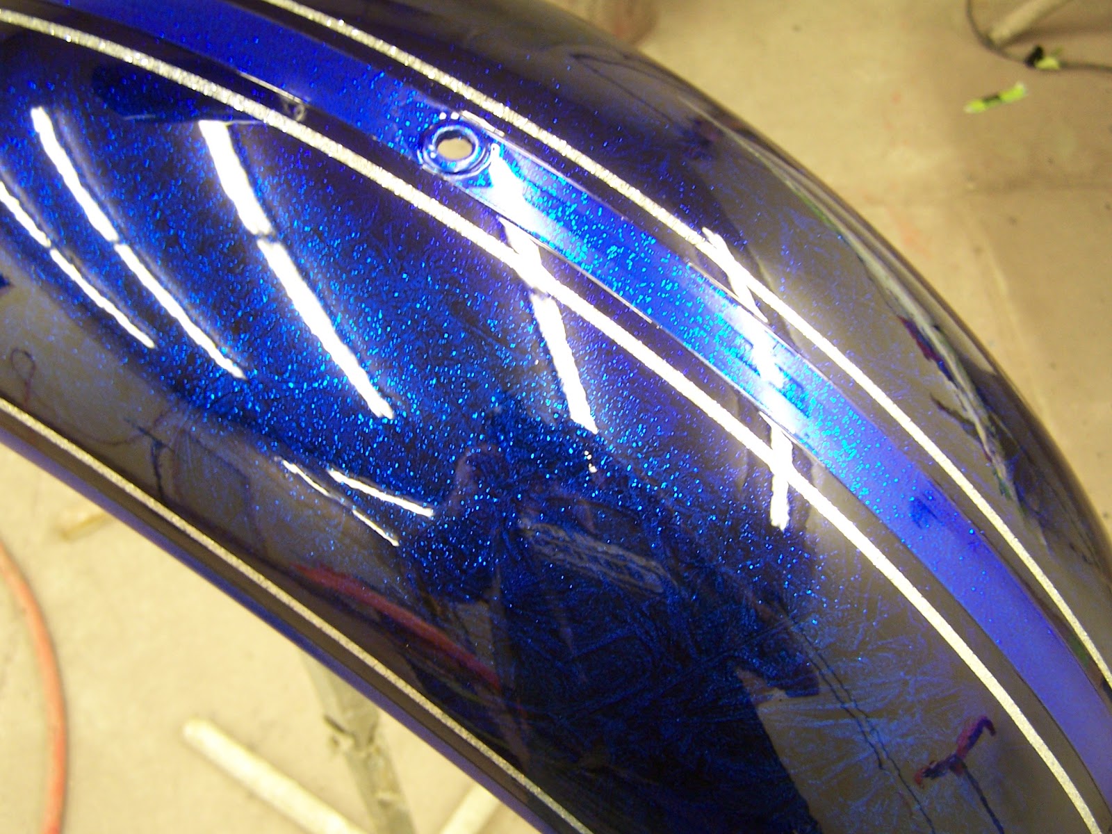 Robert Pradke: second set of pix,. Metal flake for Australia