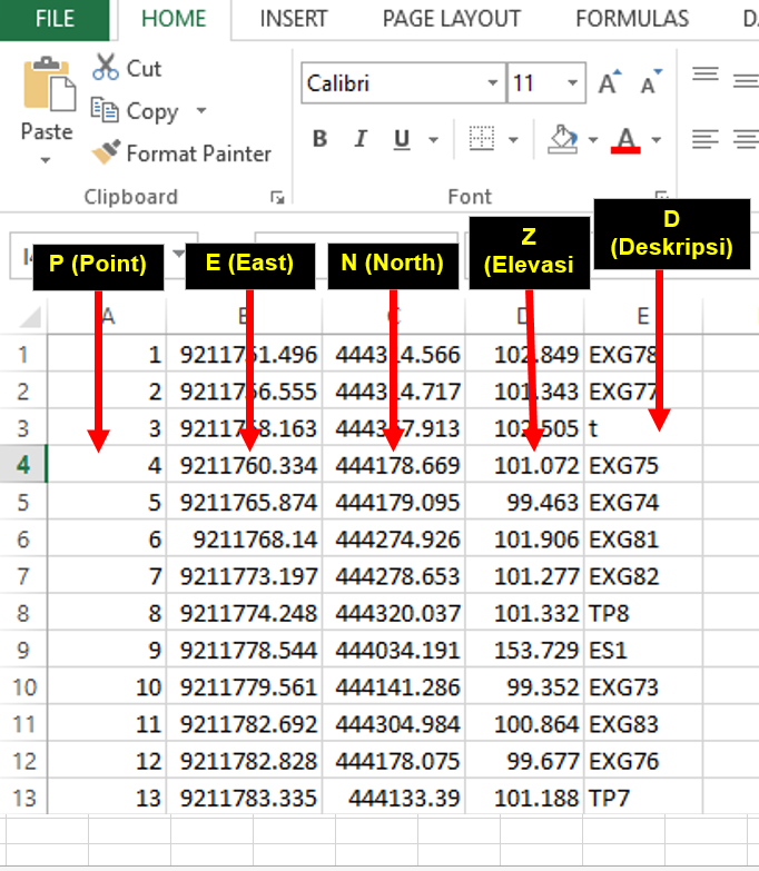 TUTORIAL CIVIL 3D: Import Point