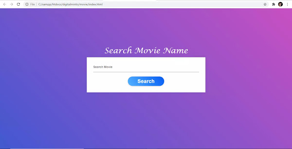 Understanding the movie API with simple Html and JavaScript