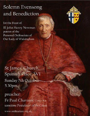 Anglican Patrimony: Feast of Bl. John Henry Newman