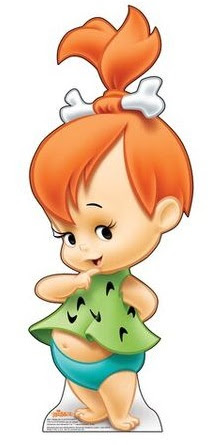 ♥ Dibujos a color ♥: Dibujos a color de Pebbles ( Los picapiedras )