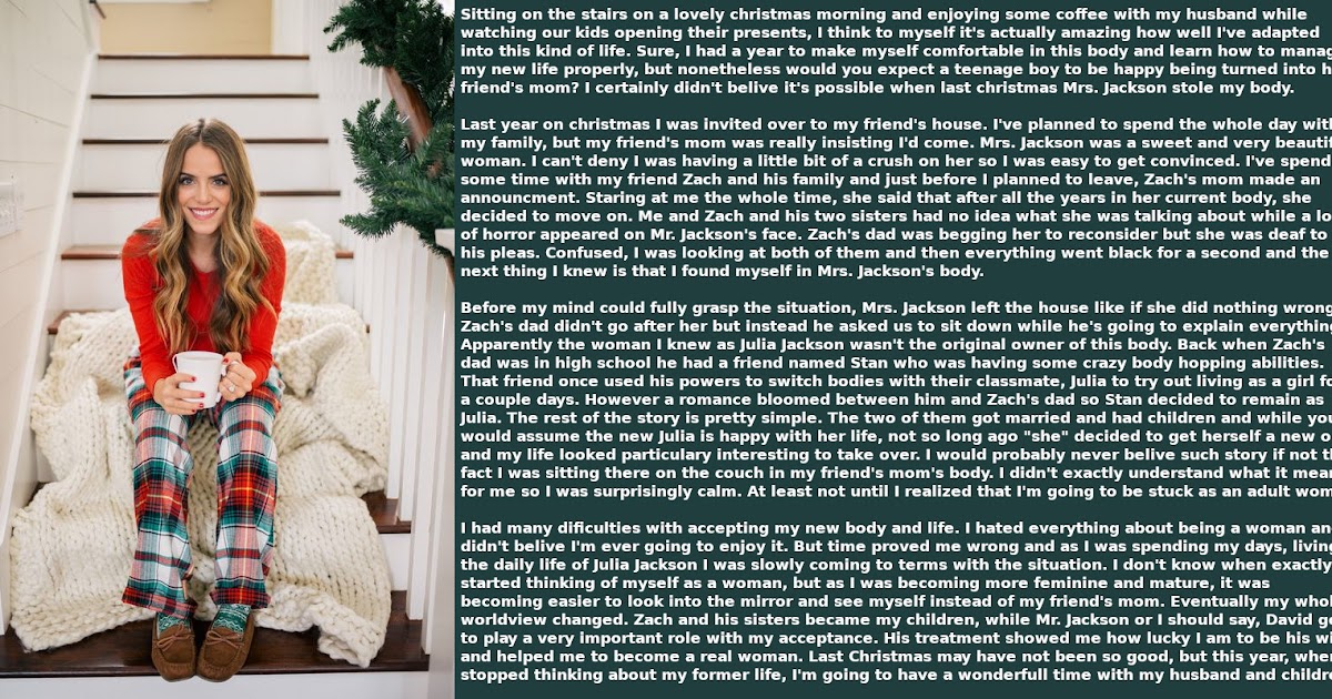 Marti's tg captions: A different kind of christmas this year