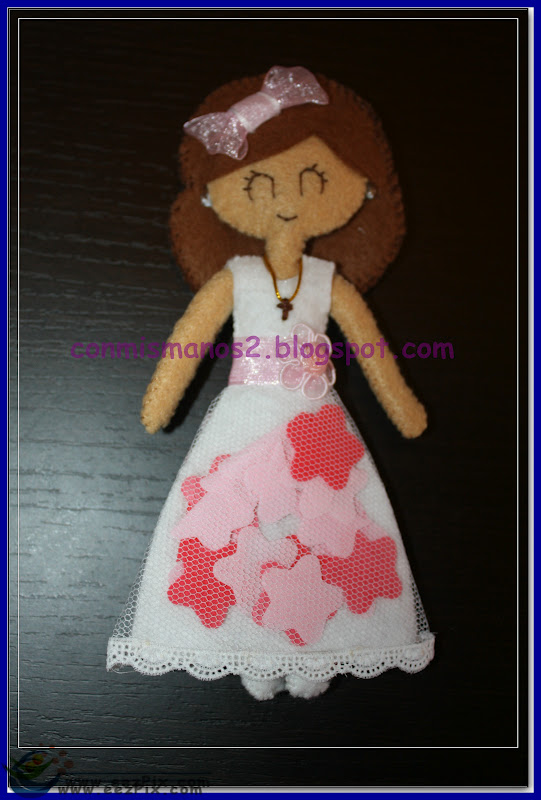 Con mis manos: MUÑECAS DE COMUNIÓN EN FIELTRO