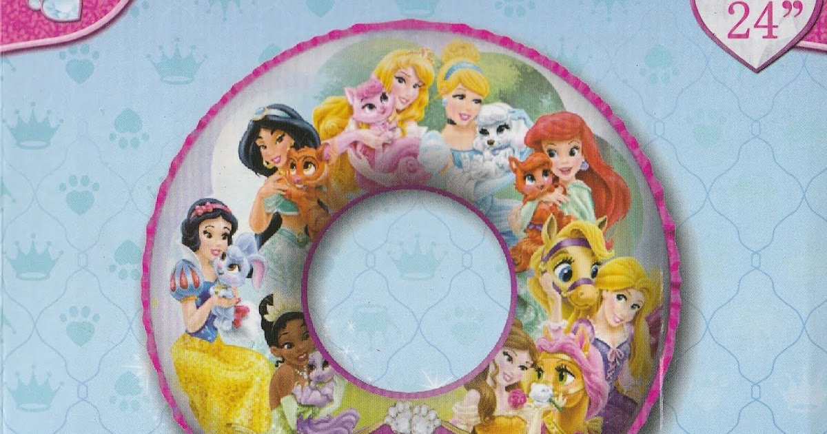 Disney Princess Palace Pets Pink Base Colour Inflatable Swimming Float ...