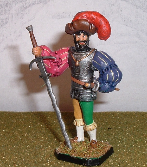 Cameronian Only a (War)Game: 54mm Landsknecht Doppelsoldner