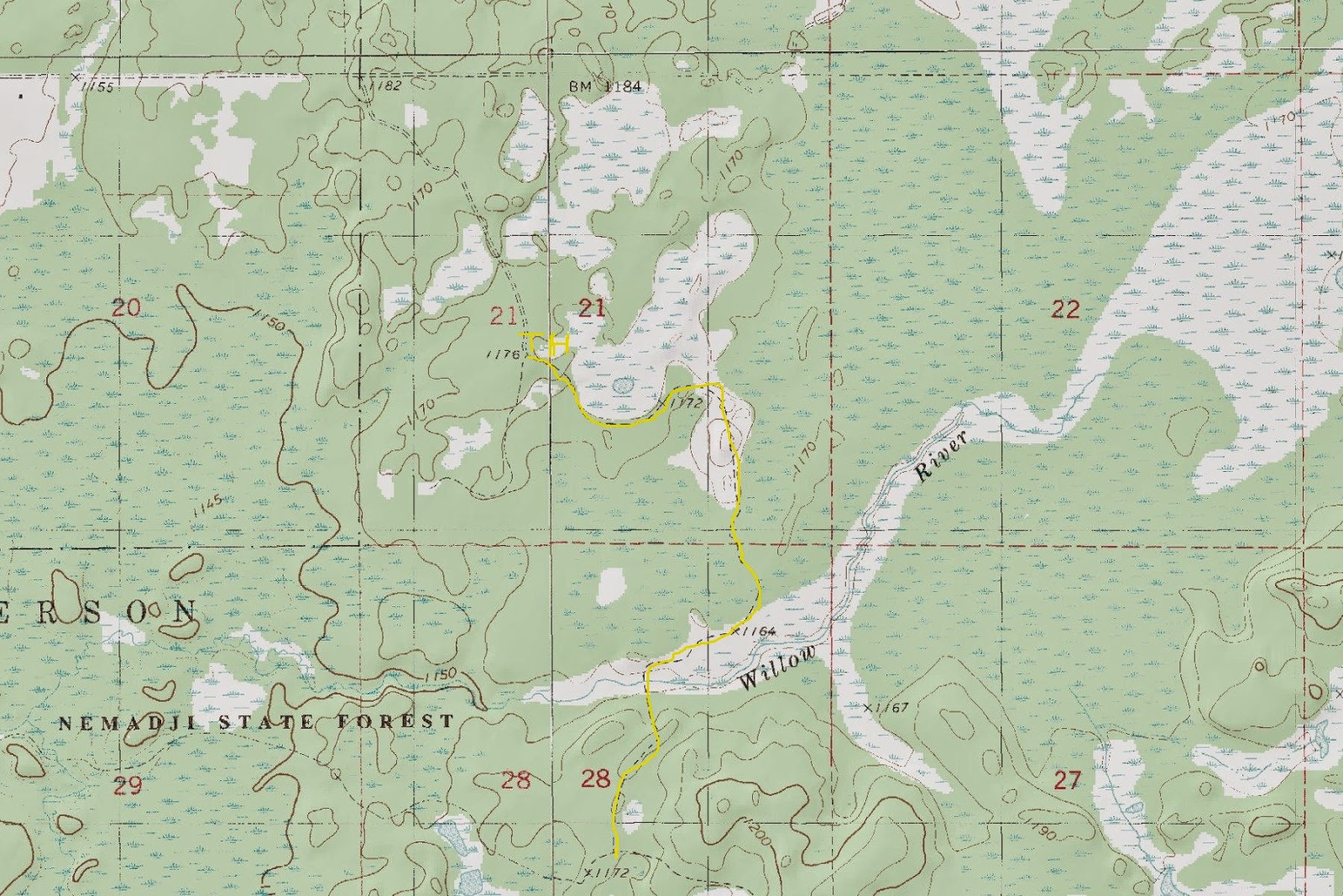 Day Hiking Trails: Best trails near Sturgeon Lake/Willow River