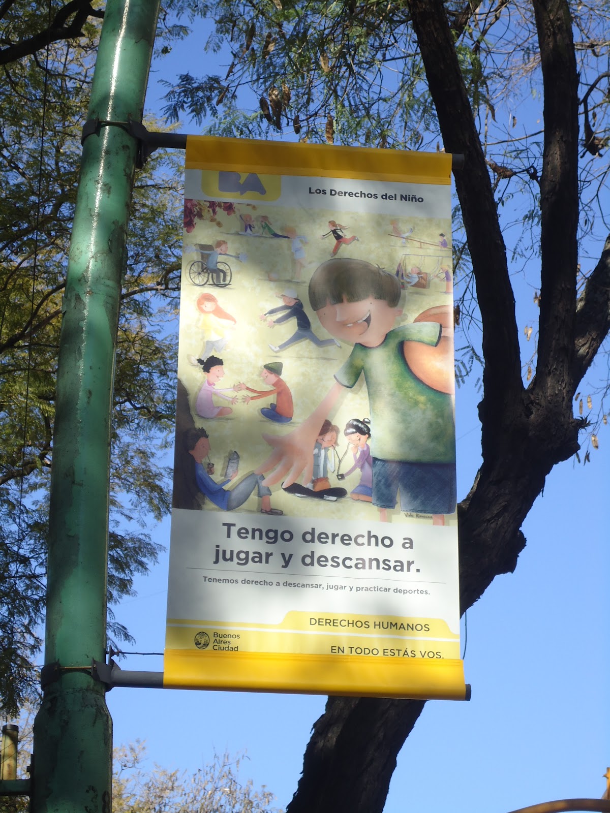 Vale Ravecca - Ilustración: Poster Derechos del Niño