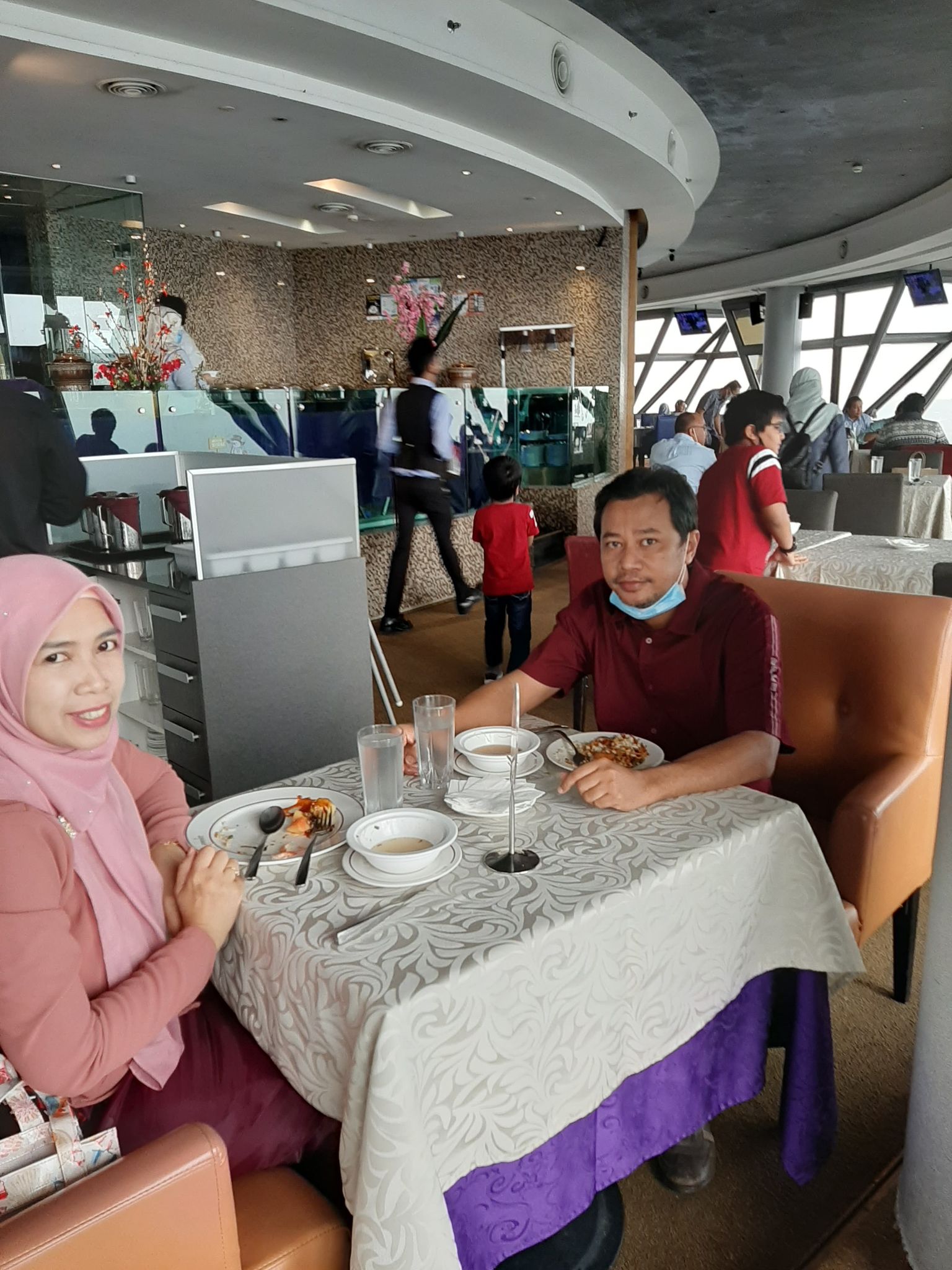 Miles of smiles: Hi tea @KL Tower Atmosphere Revolving Restaurant
