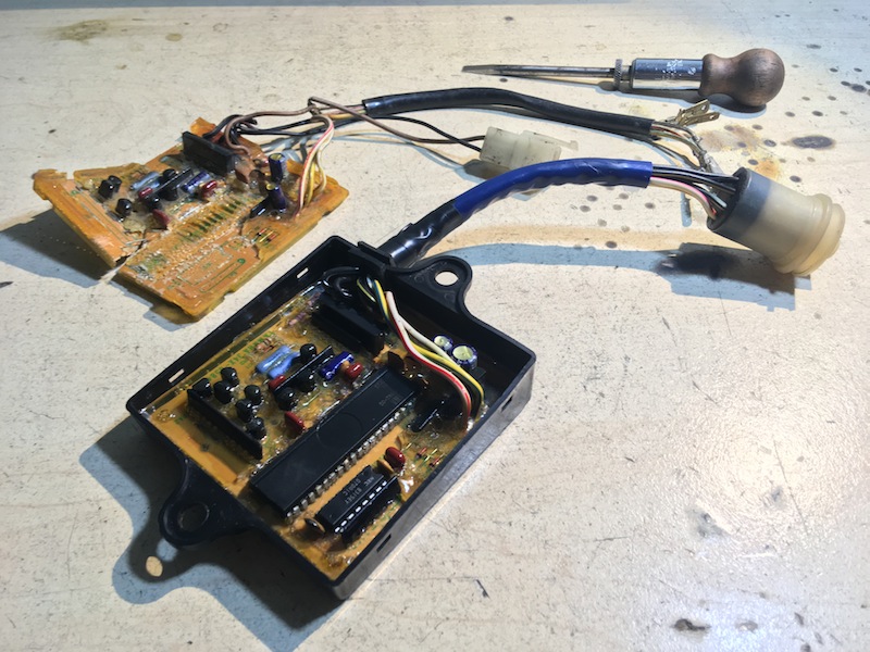 YPVS repair, Yamaha 34X IC chip transplant