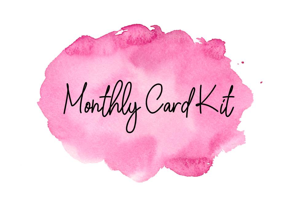 Crafts in the Command Center: Monthly Card Kit