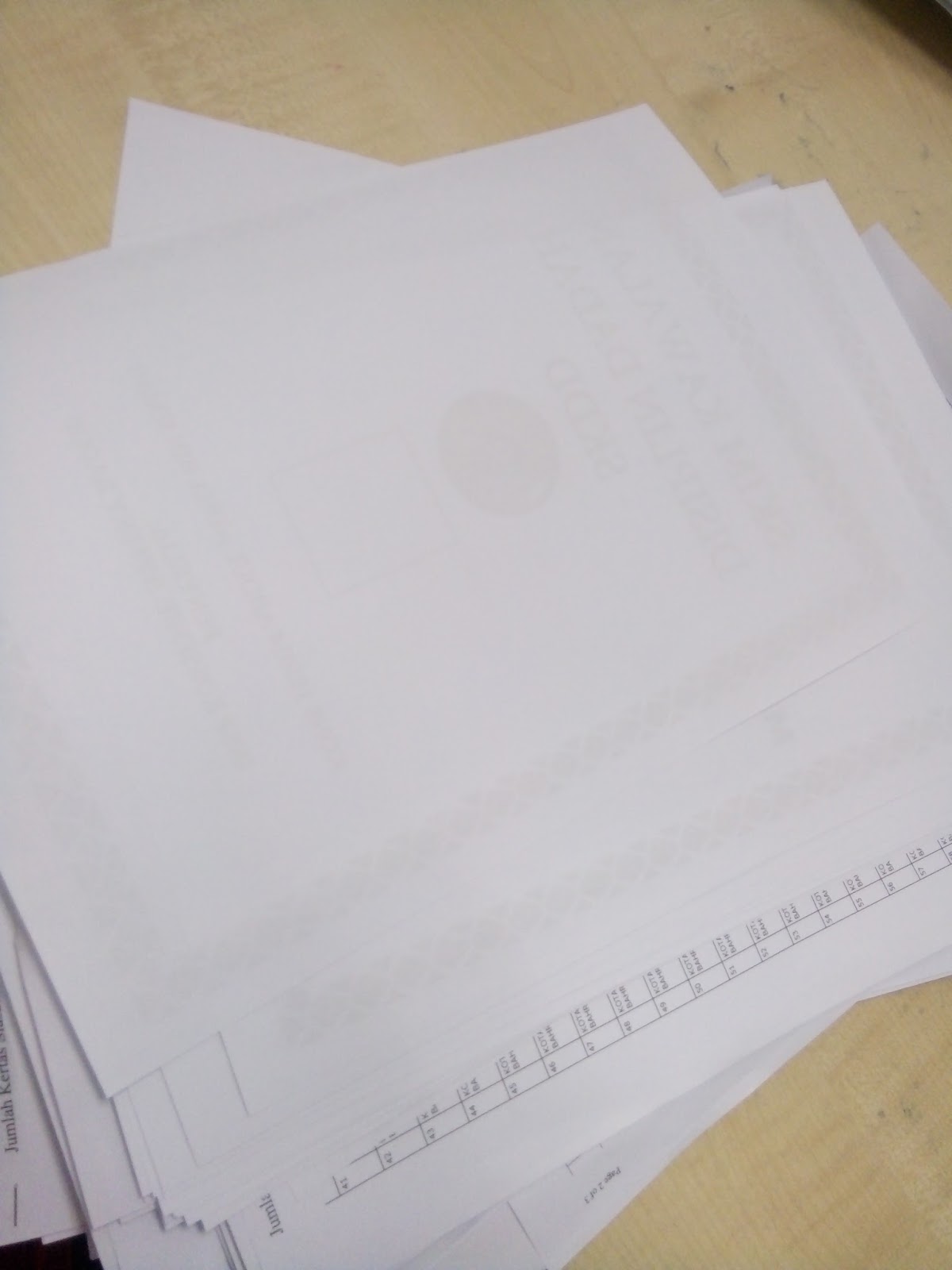 Mama3Farhanah ♥♥♥: GUNA SEMULA KERTAS TERPAKAI