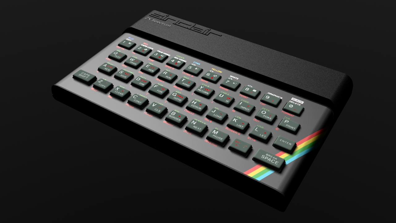 ZX Spectrum lives on - part 2 of the work in progress ~ Kevman3d