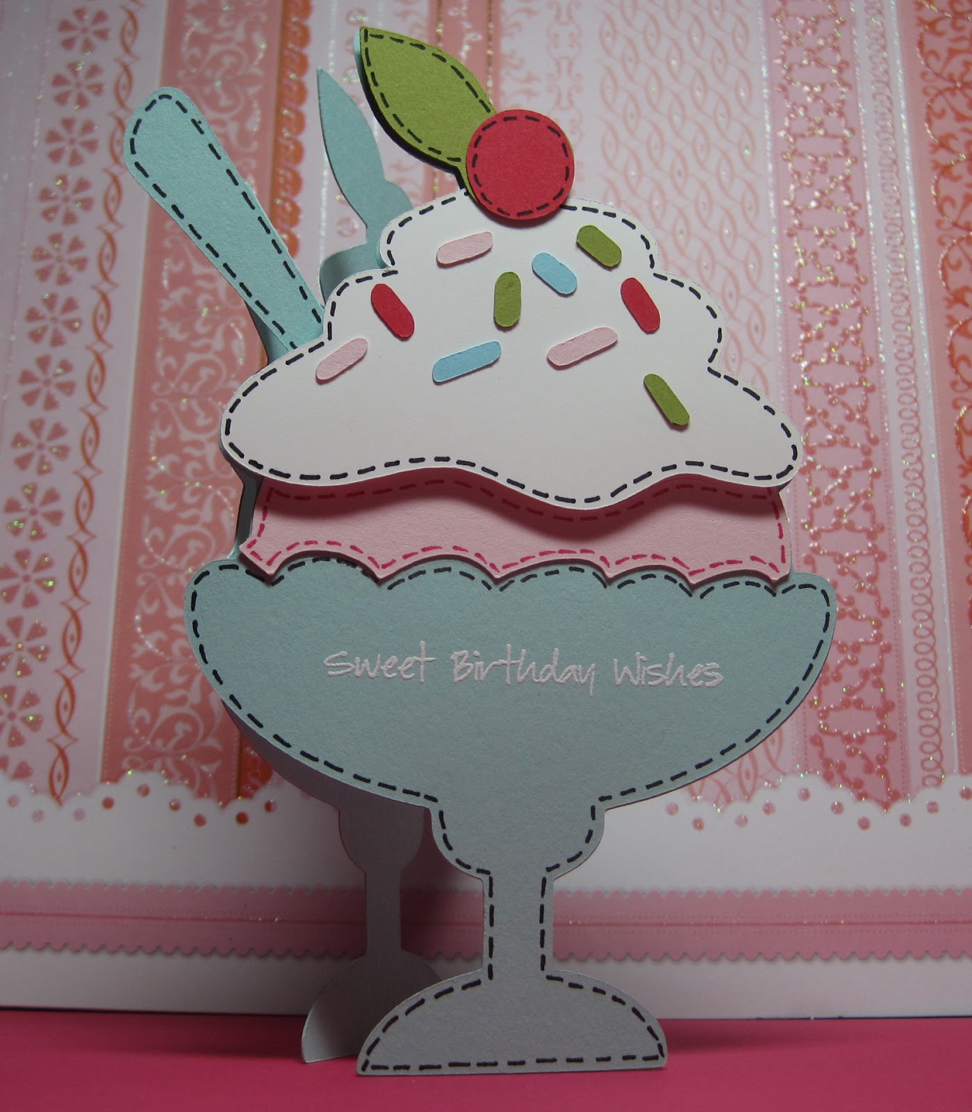 i love scrapping: Birthday Sundaes Challenge #46