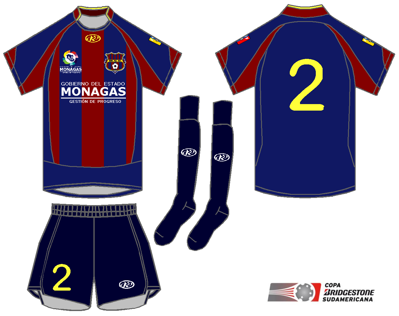 .. INDUMENTARIA DEPORTIVA: Monagas Sport Club