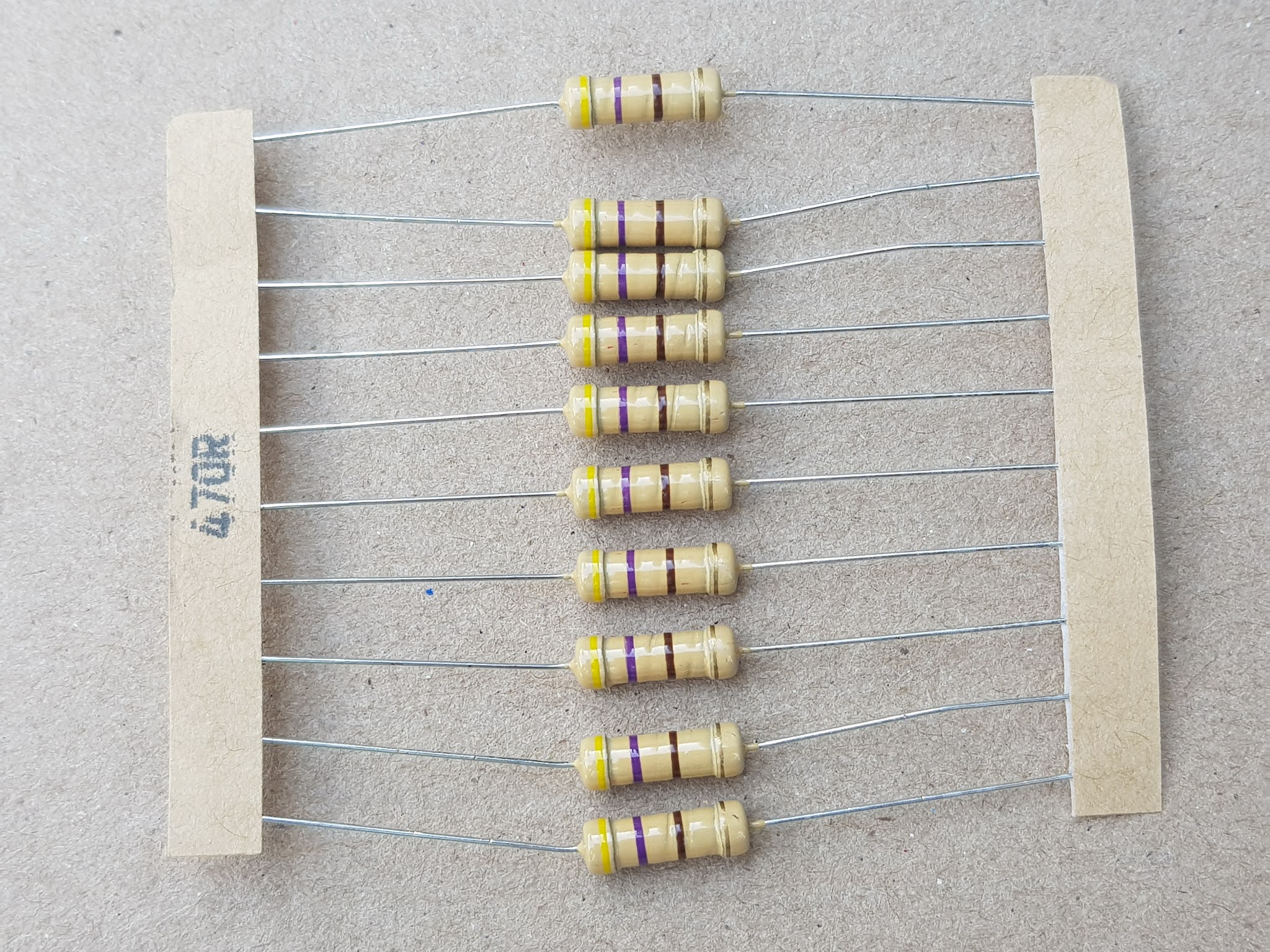 220 Ohm Resistor Color Code
