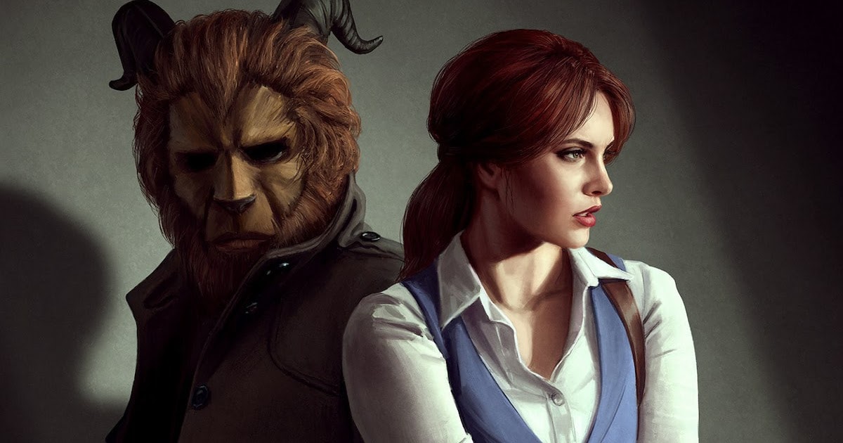 Slavenka & Obi: Disney Princesses Become Noir Heroines in These ...