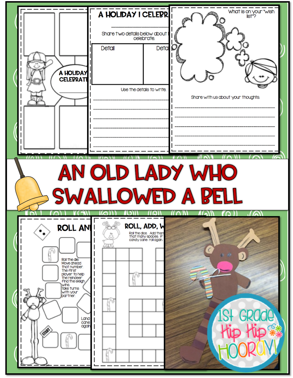 1st Grade Hip Hip Hooray!: Old Lady Who Swallowed a Bell