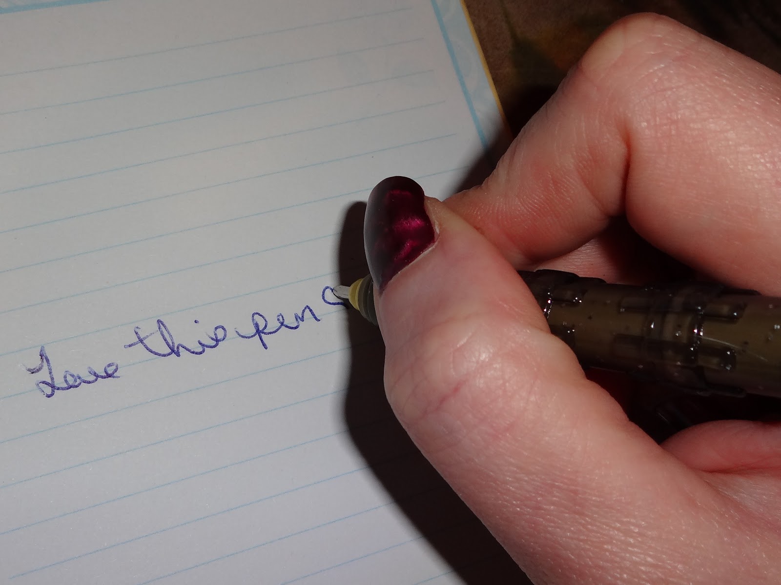 My Empty Nest: UGLee Ergonomic Pen