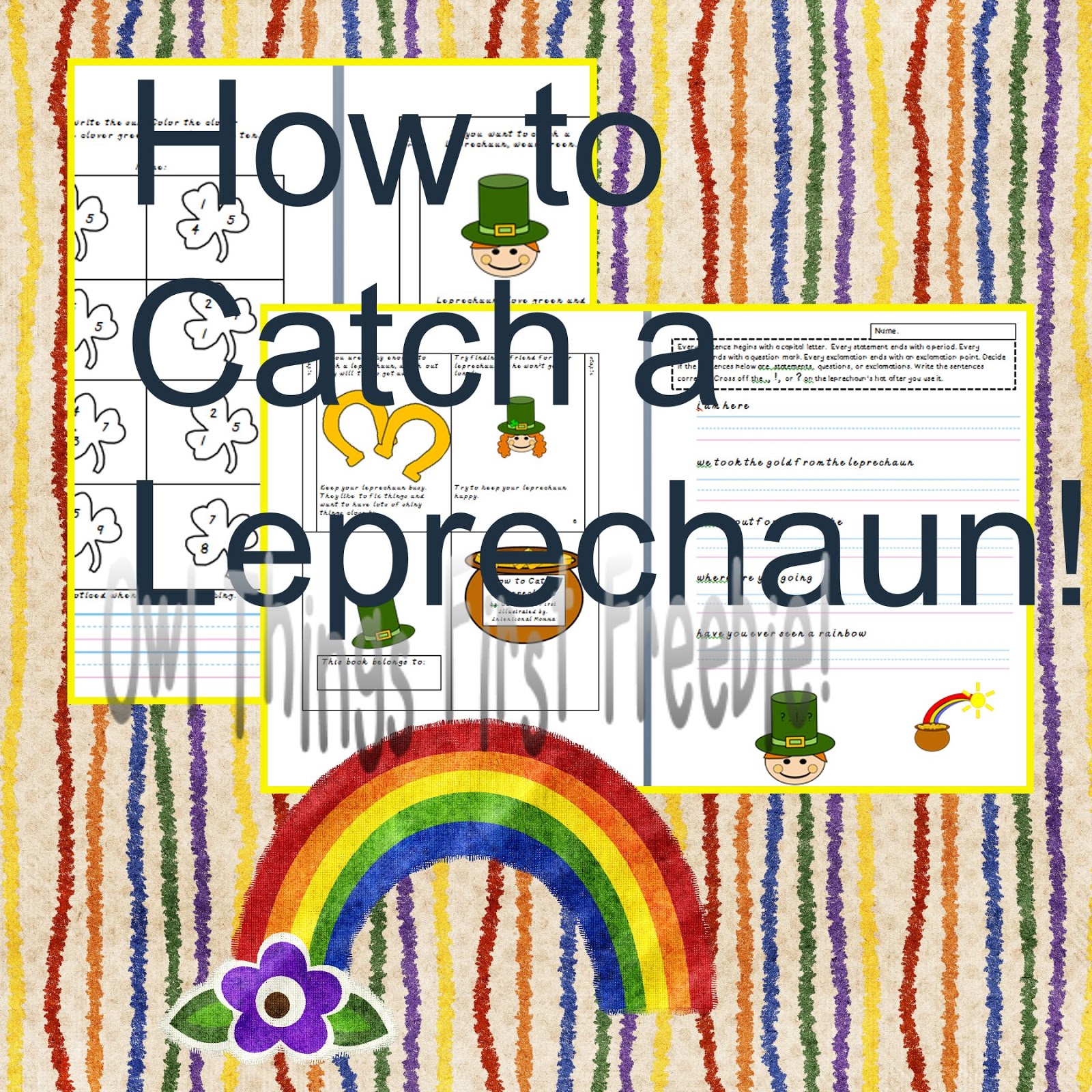 Owl Things First!: Leprechaun Fun and a Freebie