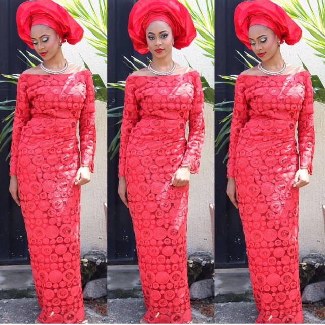 Creative Lace Aso Ebi Iro and Buba Style - DeZango