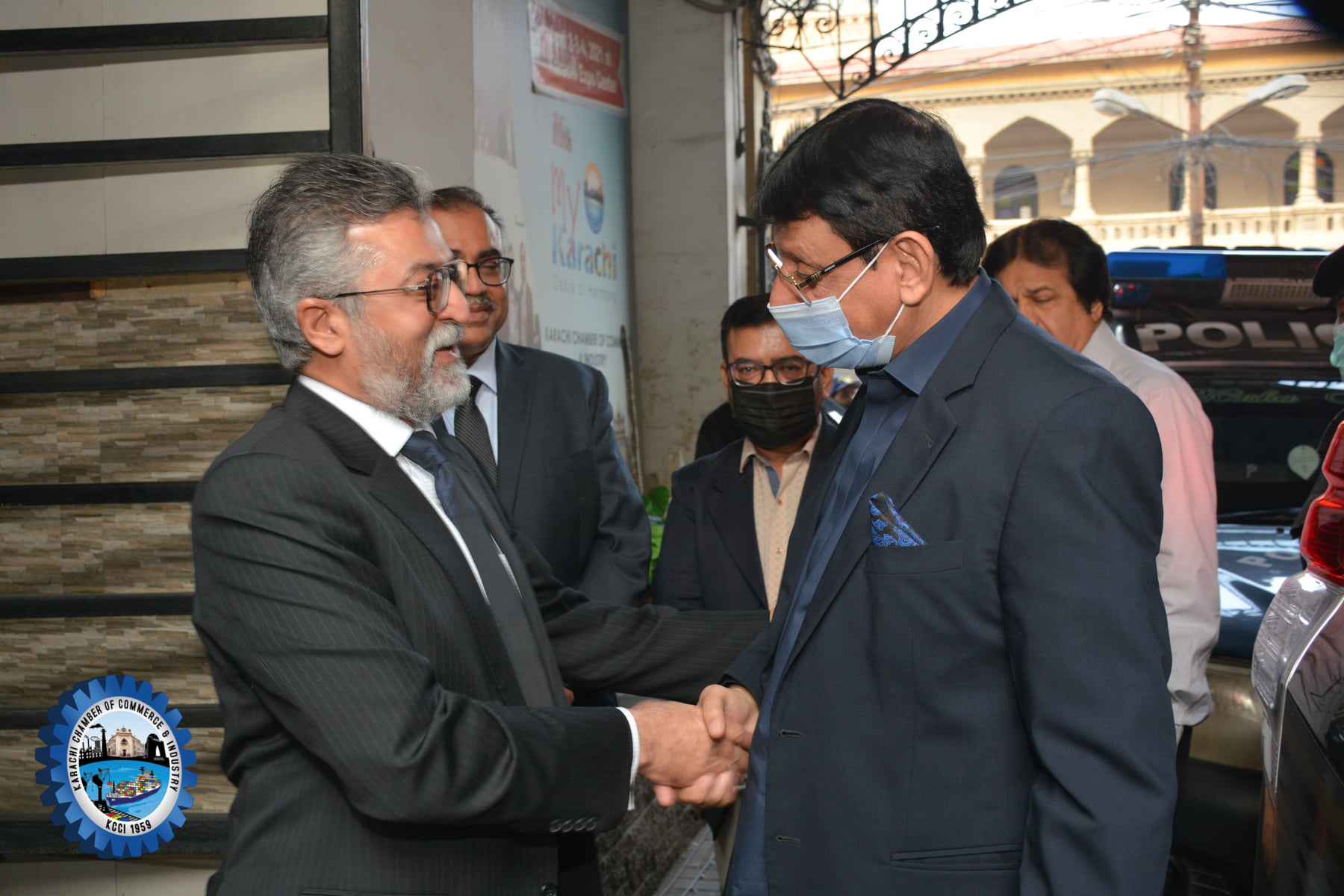 Business Observer. Com: Federal Minister of ITT Syed Amin-ul-Haq visit KCCI