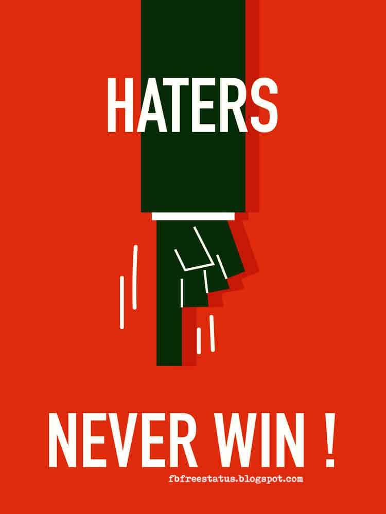 Hater Quotes and Sayings - Hater Picture Images Quotes