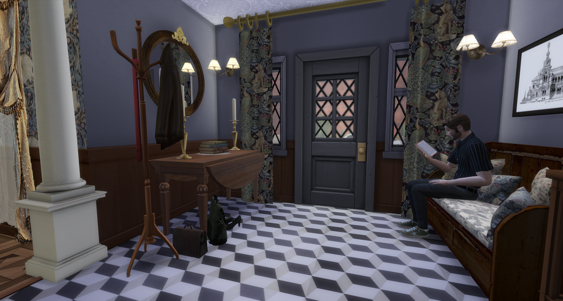 The Sims Powder Room: The Cronhardt