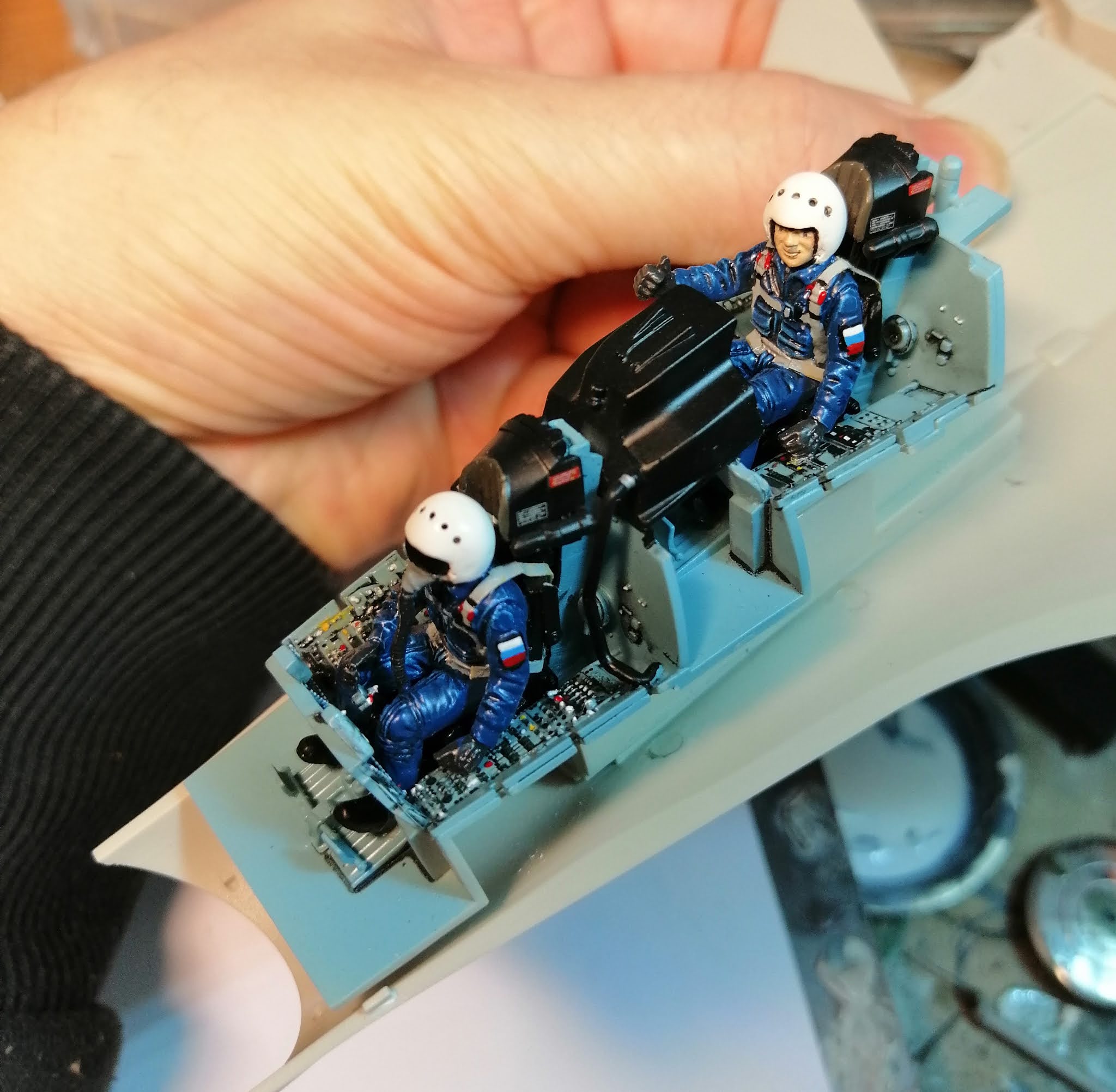 Istvan Michalko's scale models: SUKHOI Su-30SM Flanker-H 'Red 55 ...