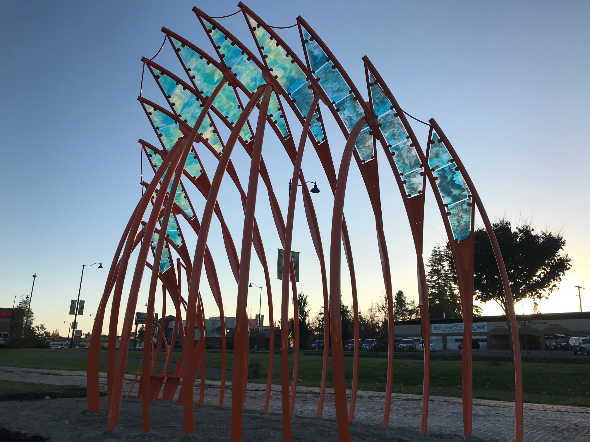 Shoreline Area News: Public Art: Shoreline Soundshell Internatural Station