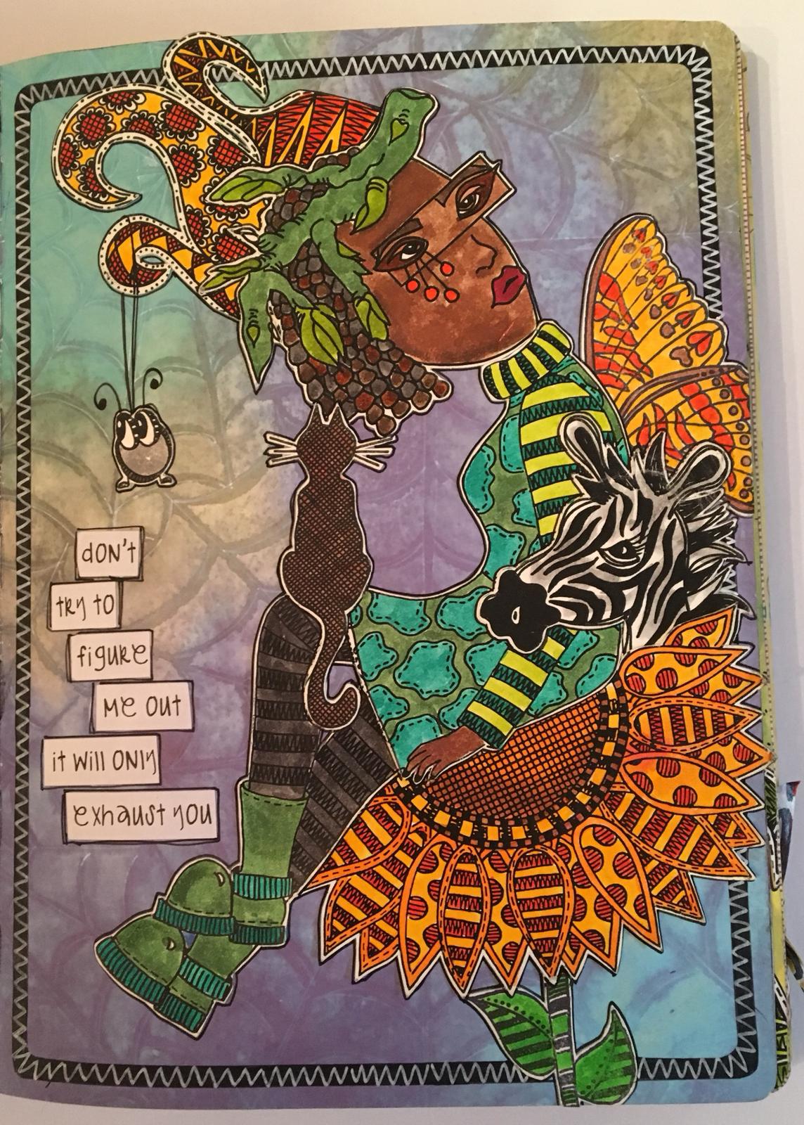 Dylan's Blog: New Dylusions - January 2019 Samples 1