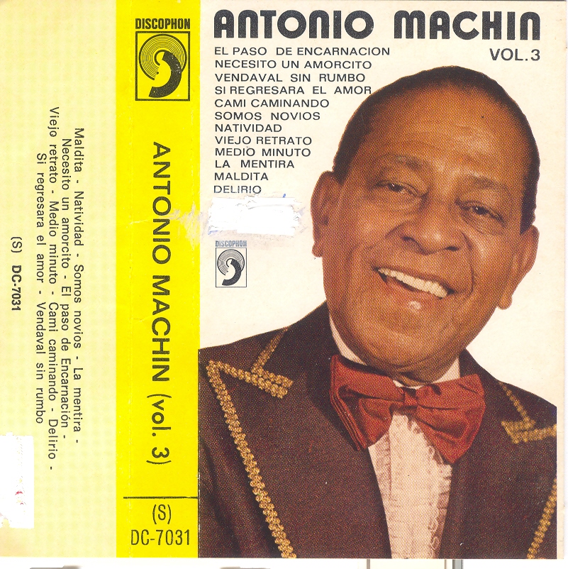 La Música, Patrimonio Cultural de la Humanidad: Antonio Machin ~ Casete ...