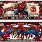 Spiderman Million Dollar Bill Fake Play Funny Money Novelty Note