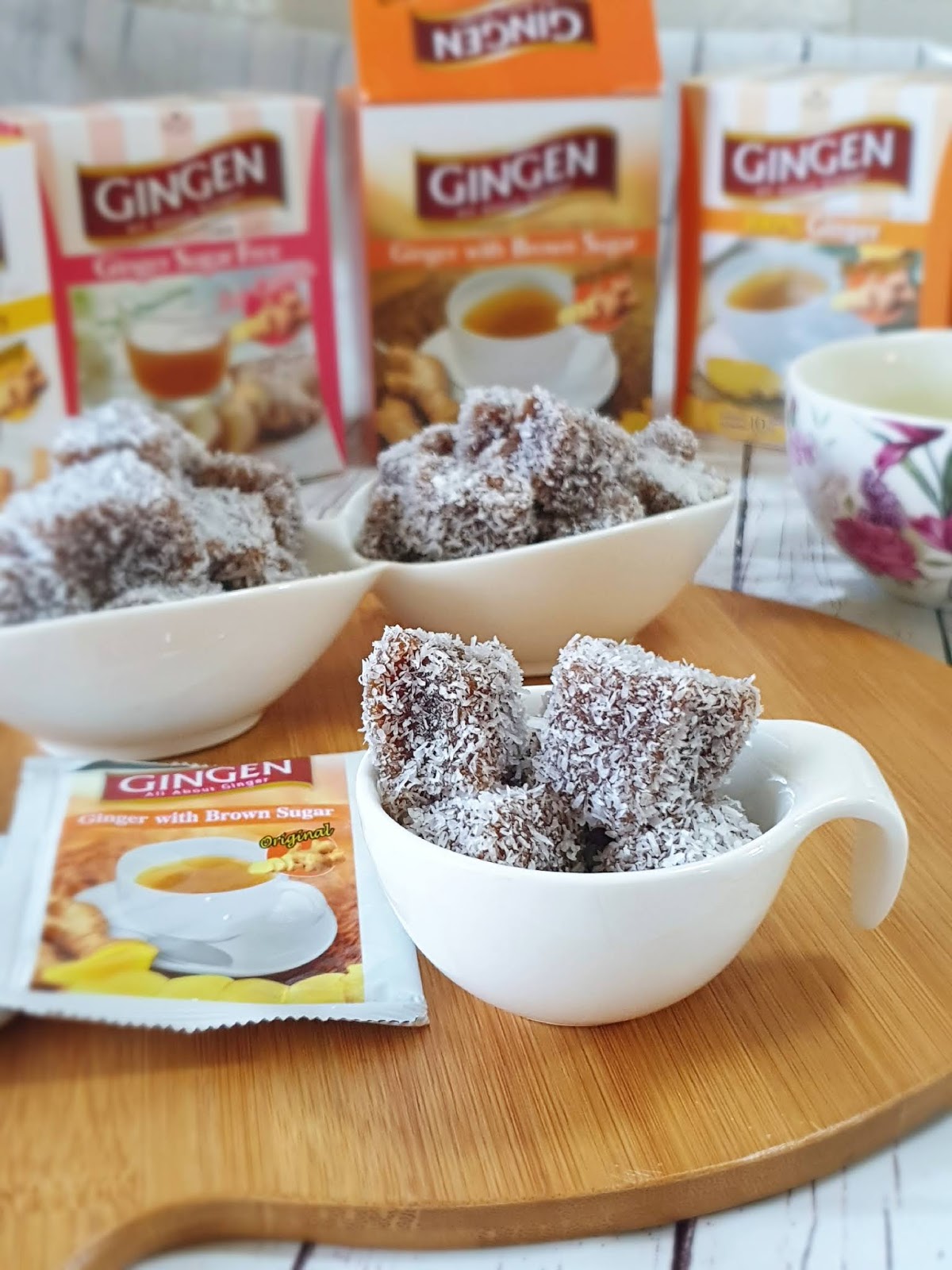 Jeannie62 Kitchen: BROWN SUGAR GINGER SOFT CANDY