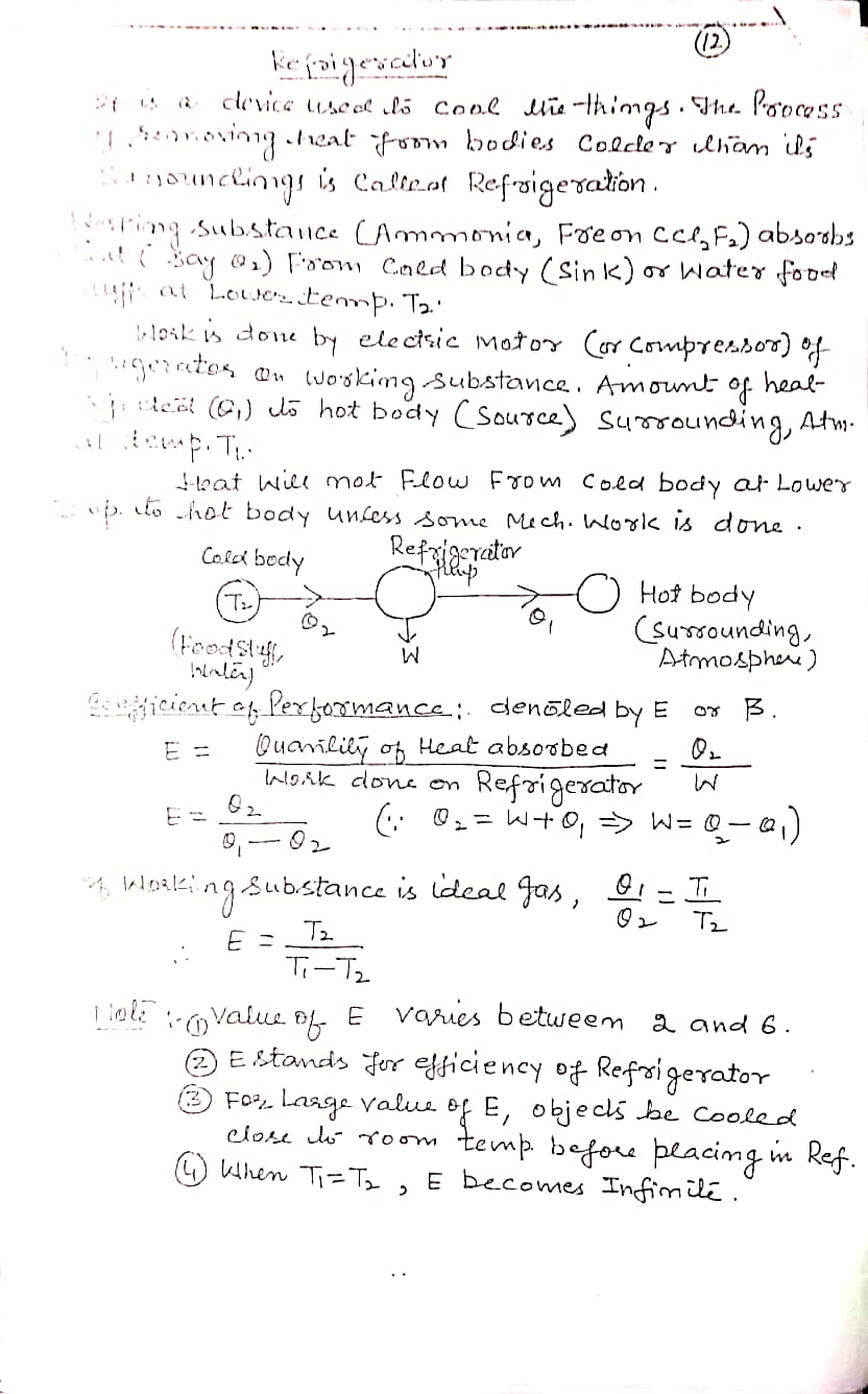 Thermodynamics Handwritten Notes For 11th Class Physics thermodynamics-handwritten-notes-for-11th-class-physics