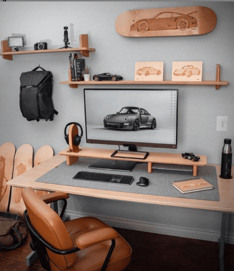 20 Inspirasi Setup Meja Kerja Minimalis di Rumah | Mood Bosster ...