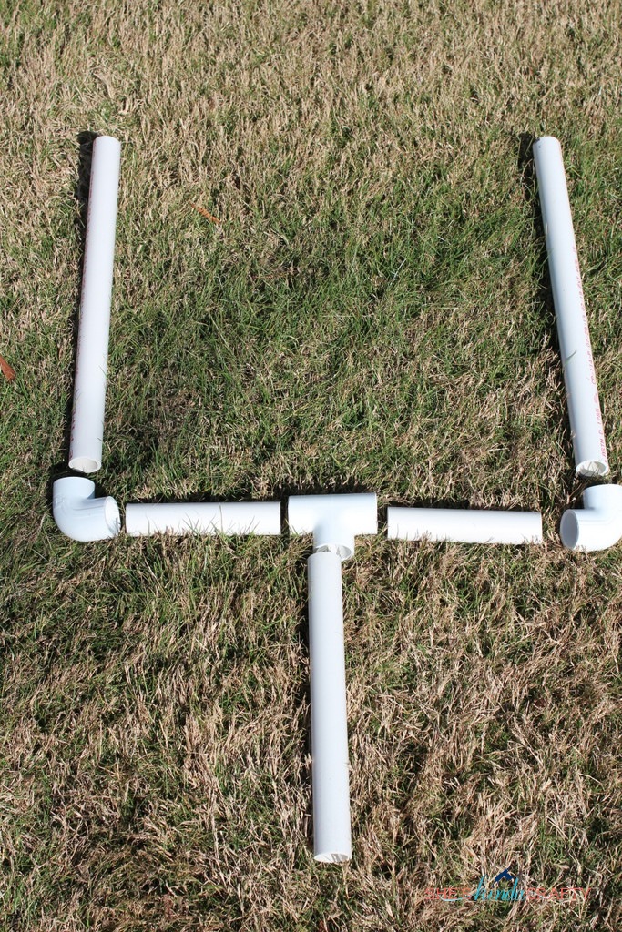 DIY Goal Post Tutorial and $200 Giveaway - Shes {kinda} Crafty