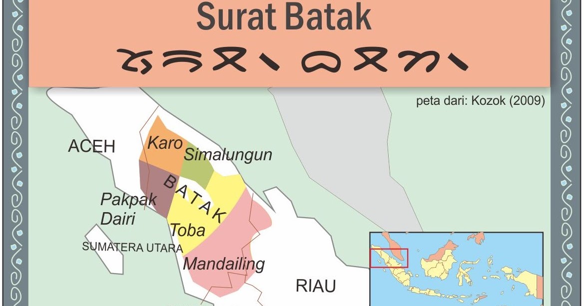 Menulis Tradisi: Aksara Batak: Variasi, Angka, dan Aksara "Persatuan"