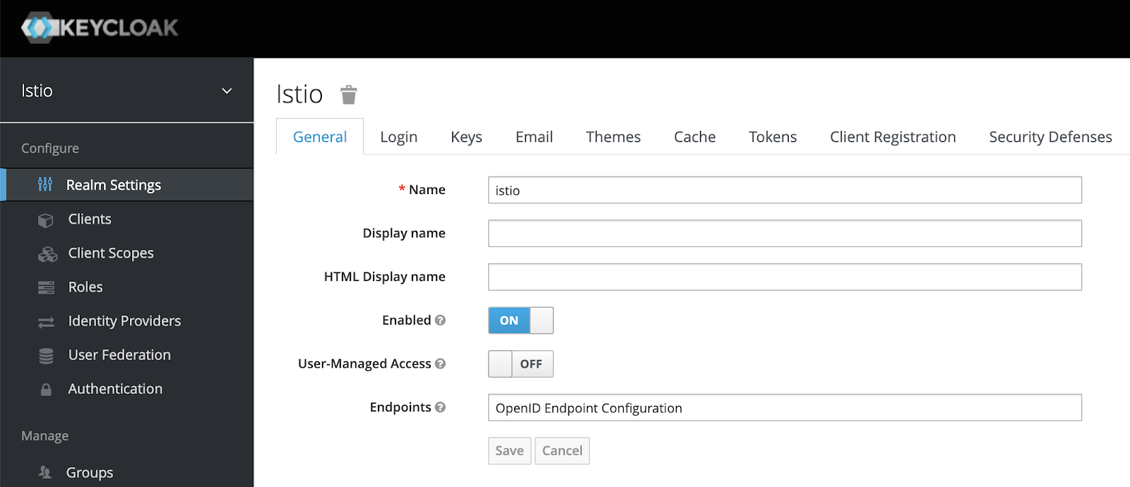 End User Authentication With Istio And Keycloak On The Aws Eks Environment