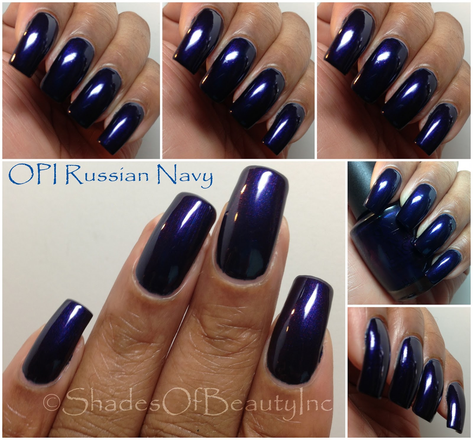 Opi Russian Collection Swatches