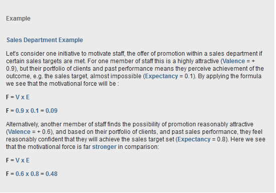 Training & Development: Expectancy Theory