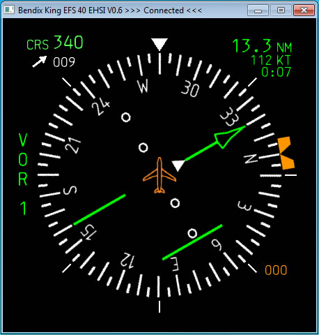 Flight Simulator Panels: Bendix King EFS40/50 EHSI V0.6 - The Gauges ...
