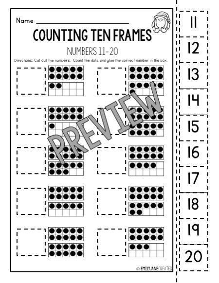 Emily Jane Creates: JANUARY NO PREP KINDERGARTEN PACKET-OVER 100 PAGES!