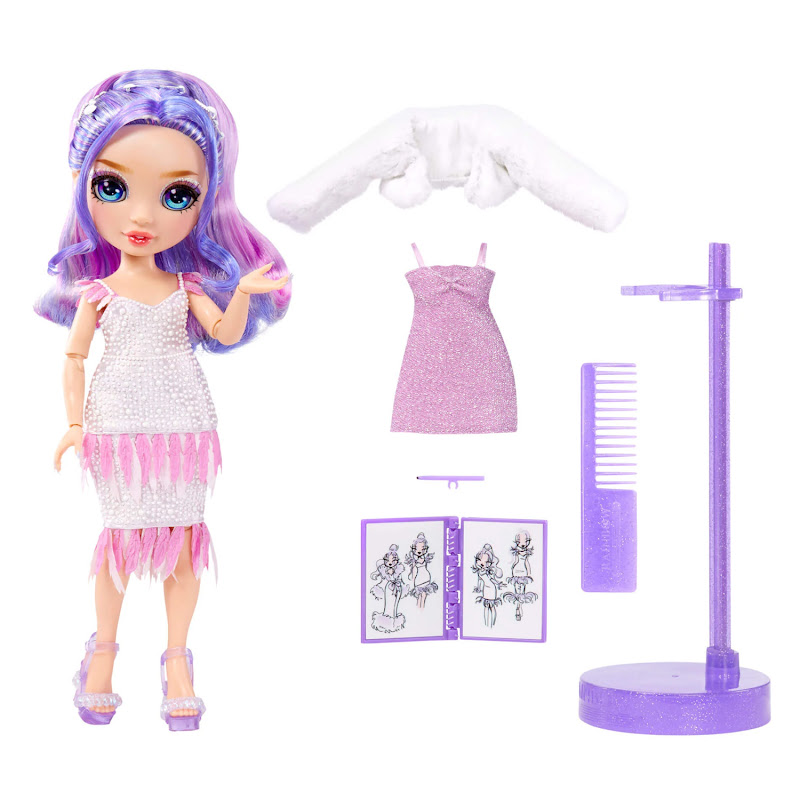 Rainbow High Violet Willow Rainbow High Fantastic Fashion Doll | The ...